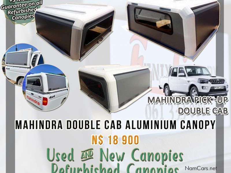 Buy Mahindra Pick-Up Double Cab Aluminium Canopy in Windhoek Namibia