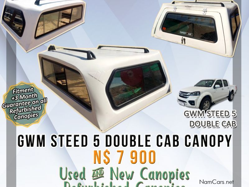 Buy GWM Steed 5 Double Cab Canopy in Windhoek Namibia