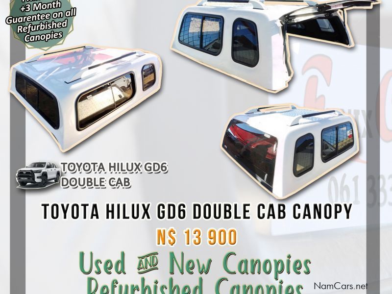Buy Toyota GD6 Double Cab Canopy in Windhoek Namibia