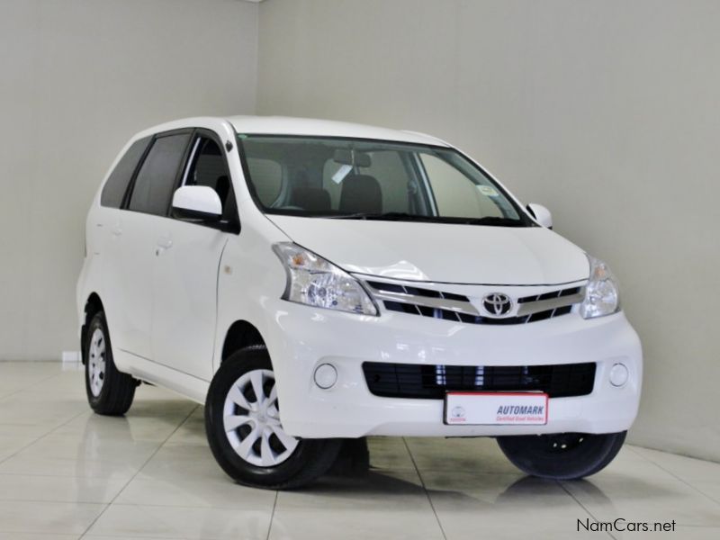 Used Toyota Avanza SX | 2013 Avanza SX for sale | Windhoek Toyota ...