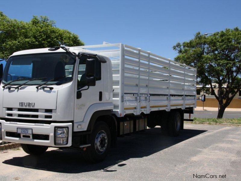 New Isuzu FTR850 LWB Cattle Rails 7.8m | 2015 FTR850 LWB Cattle Rails 7 ...