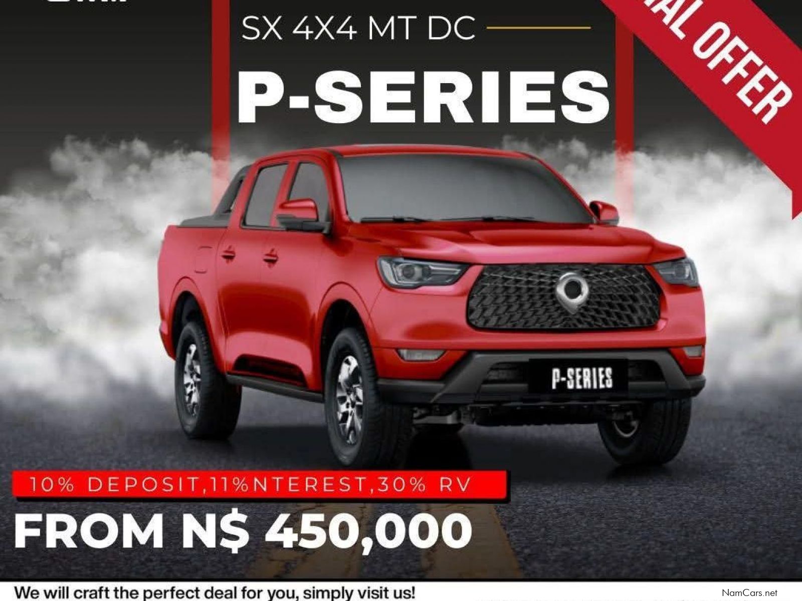 Used GWM P SERIES 2.0TDI 4X4 DC MT | 2025 P SERIES 2.0TDI 4X4 DC MT for sale | Swakopmund GWM P ...