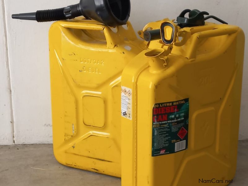 Buy Diesel Jerry Cans, 20 litres, steel with rubber gaskets in Windhoek ...